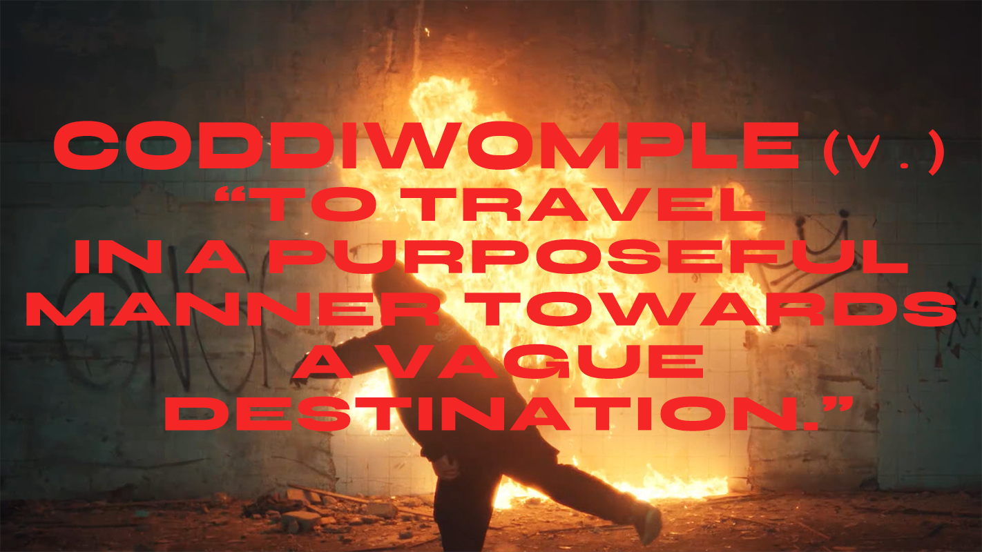 coddiwomple